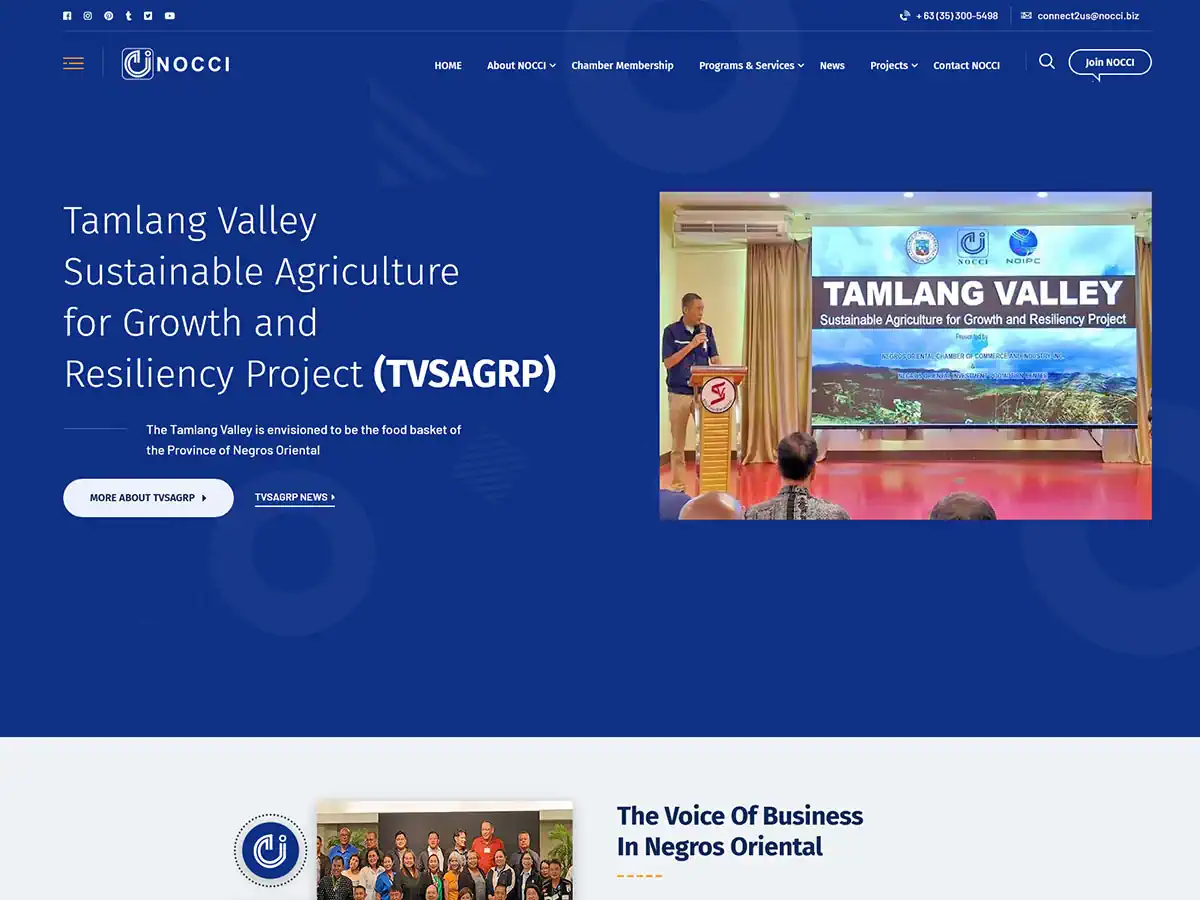 Nocci’s Corporate Website And News Portal - S|M|E